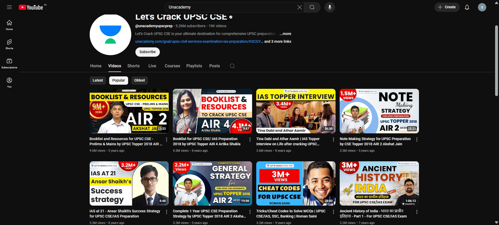 Top Educational YouTube Channels in India