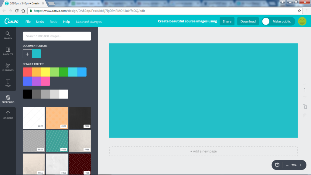 Create Online Course Image using Canva and promote your Courses